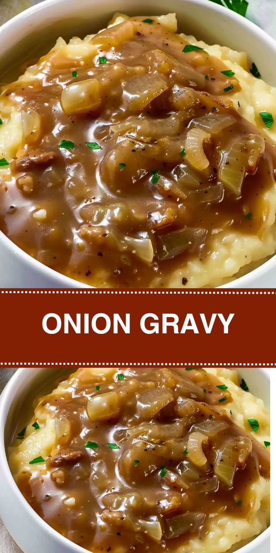ONION GRAVY - EtastyRecipes - Easy Recipes