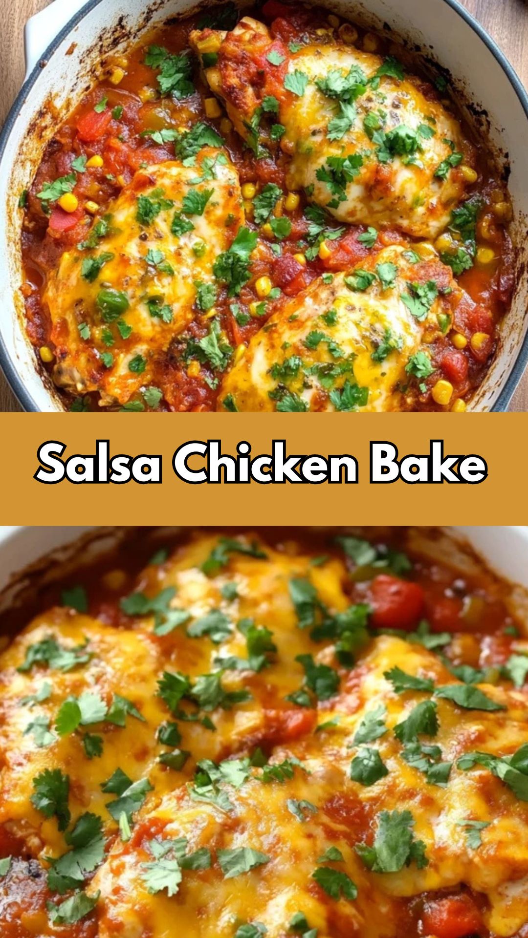 Salsa Chicken Bake - EtastyRecipes - Easy Recipes