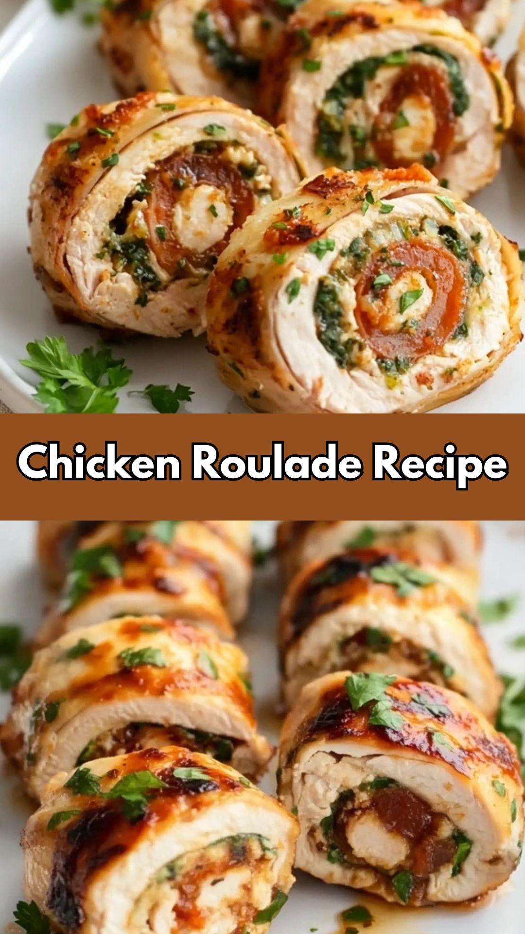 Chicken Roulade Recipe - EtastyRecipes - Easy Recipes