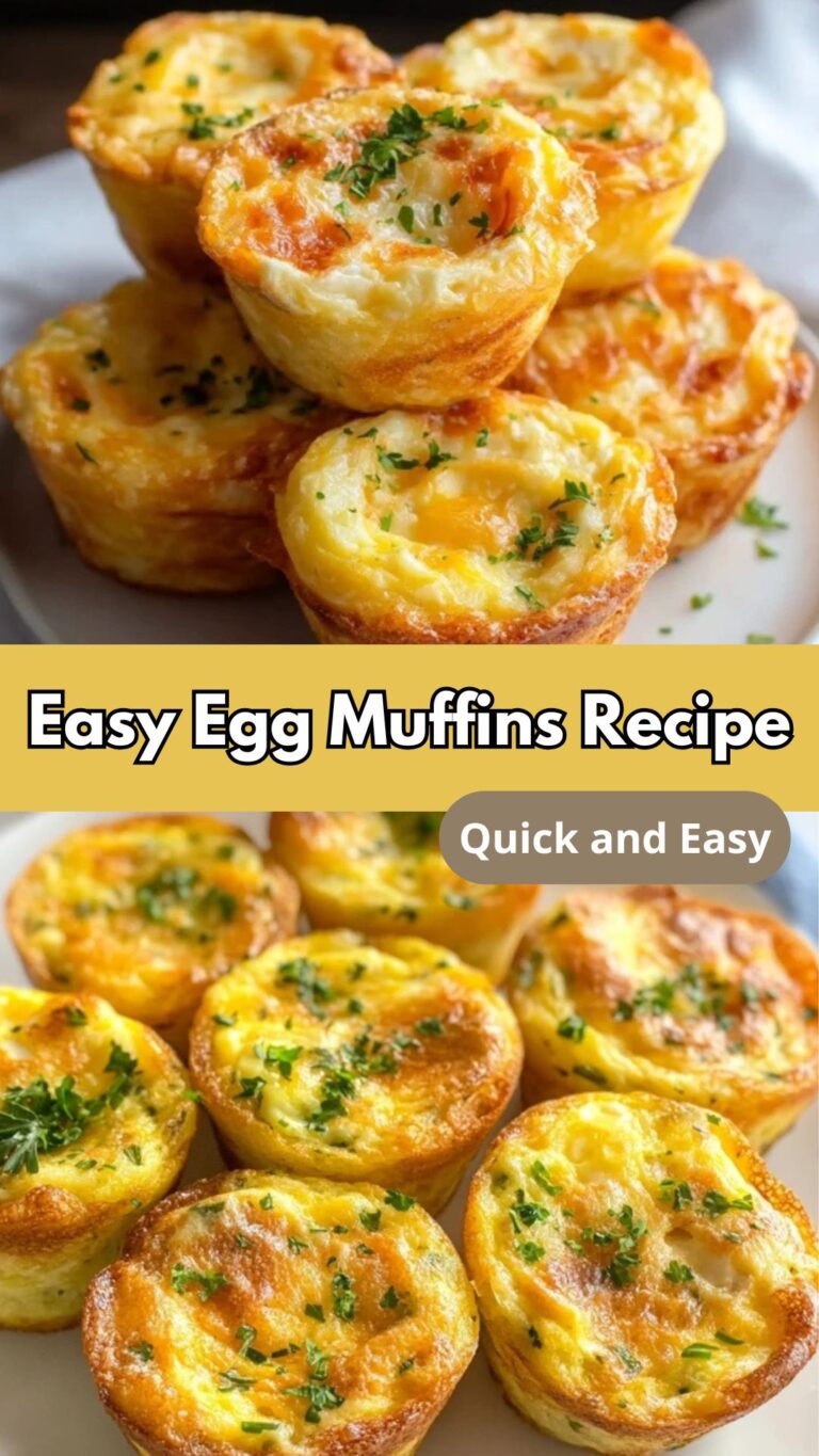 Easy Egg Muffins Recipe - EtastyRecipes - Easy Recipes