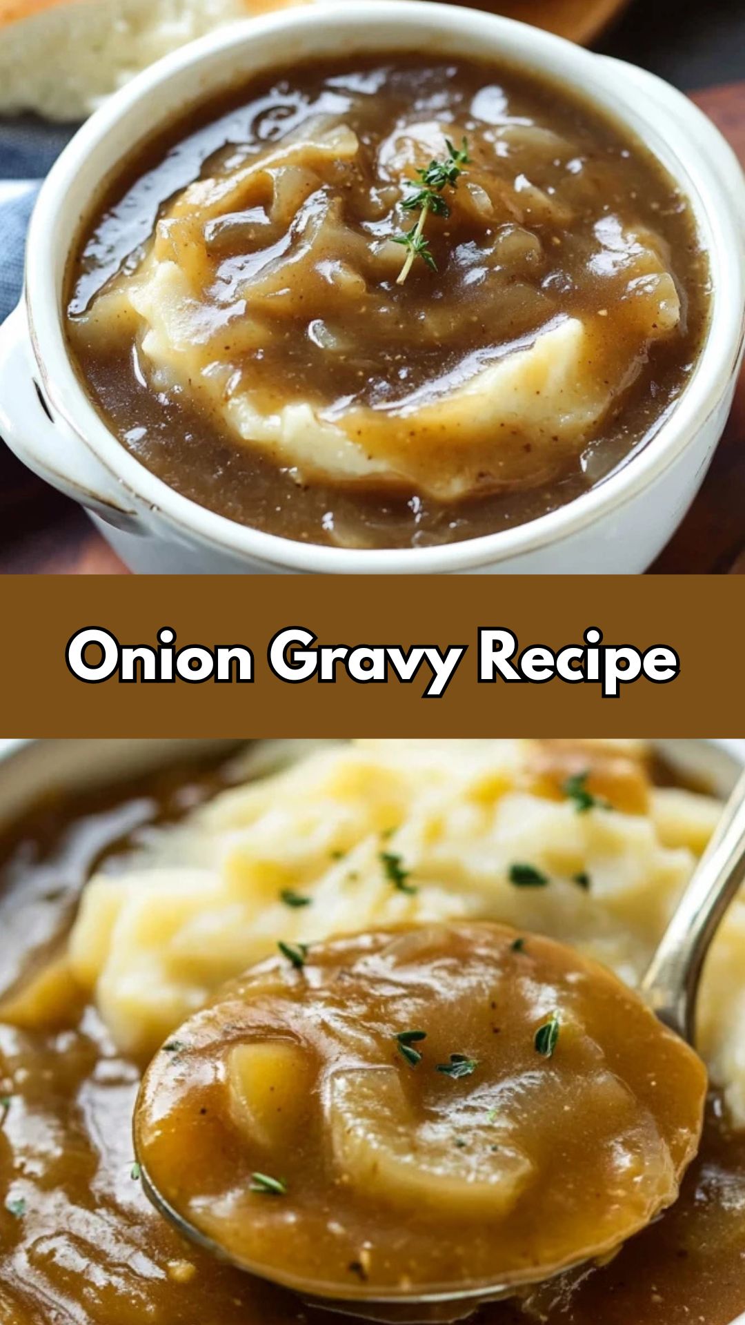 Onion Gravy Recipe - EtastyRecipes - Easy Recipes