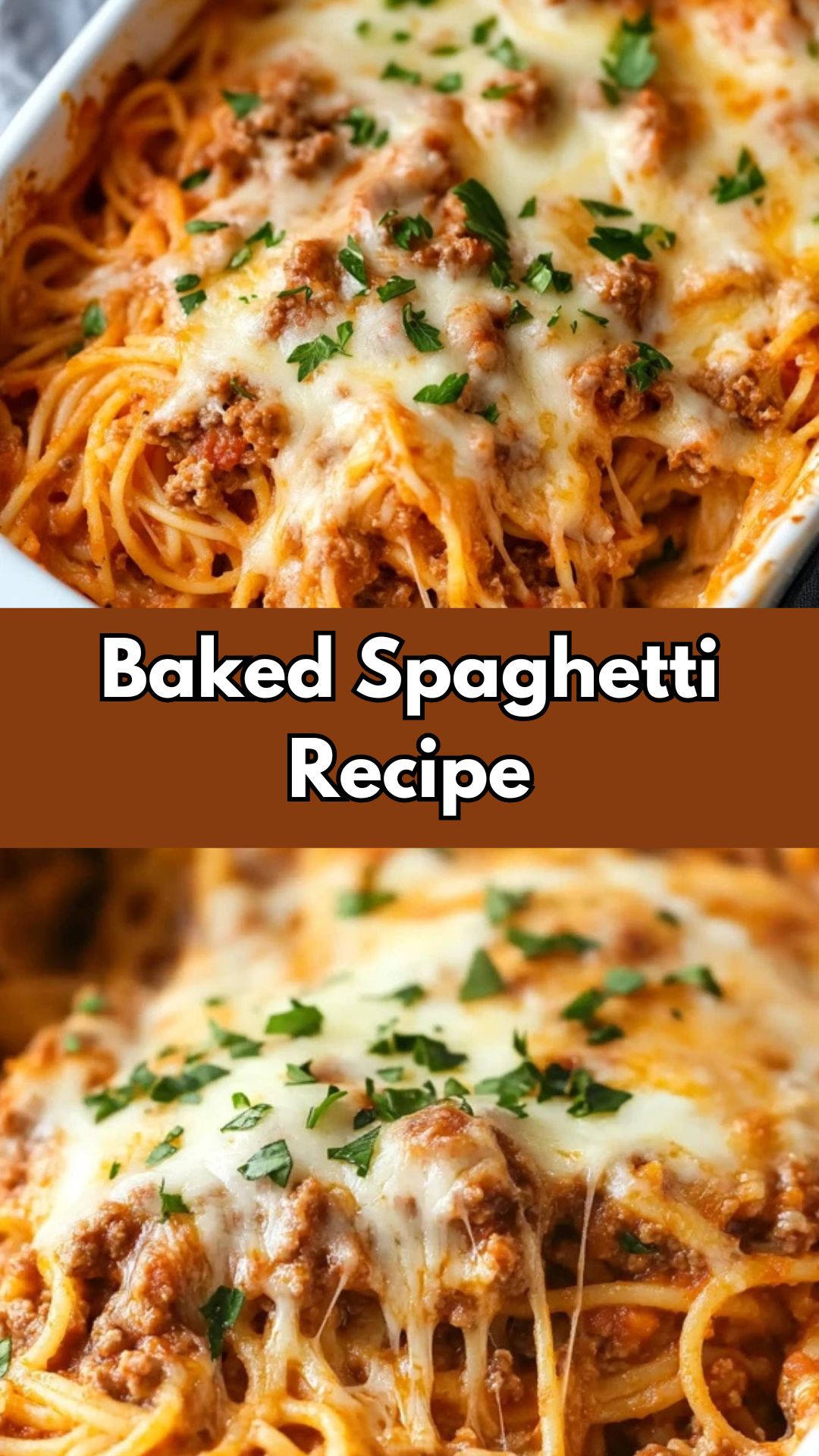 Baked Spaghetti Recipe - EtastyRecipes - Easy Recipes