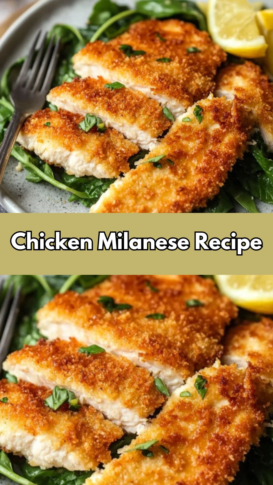 Chicken Milanese Recipe - EtastyRecipes - Easy Recipes
