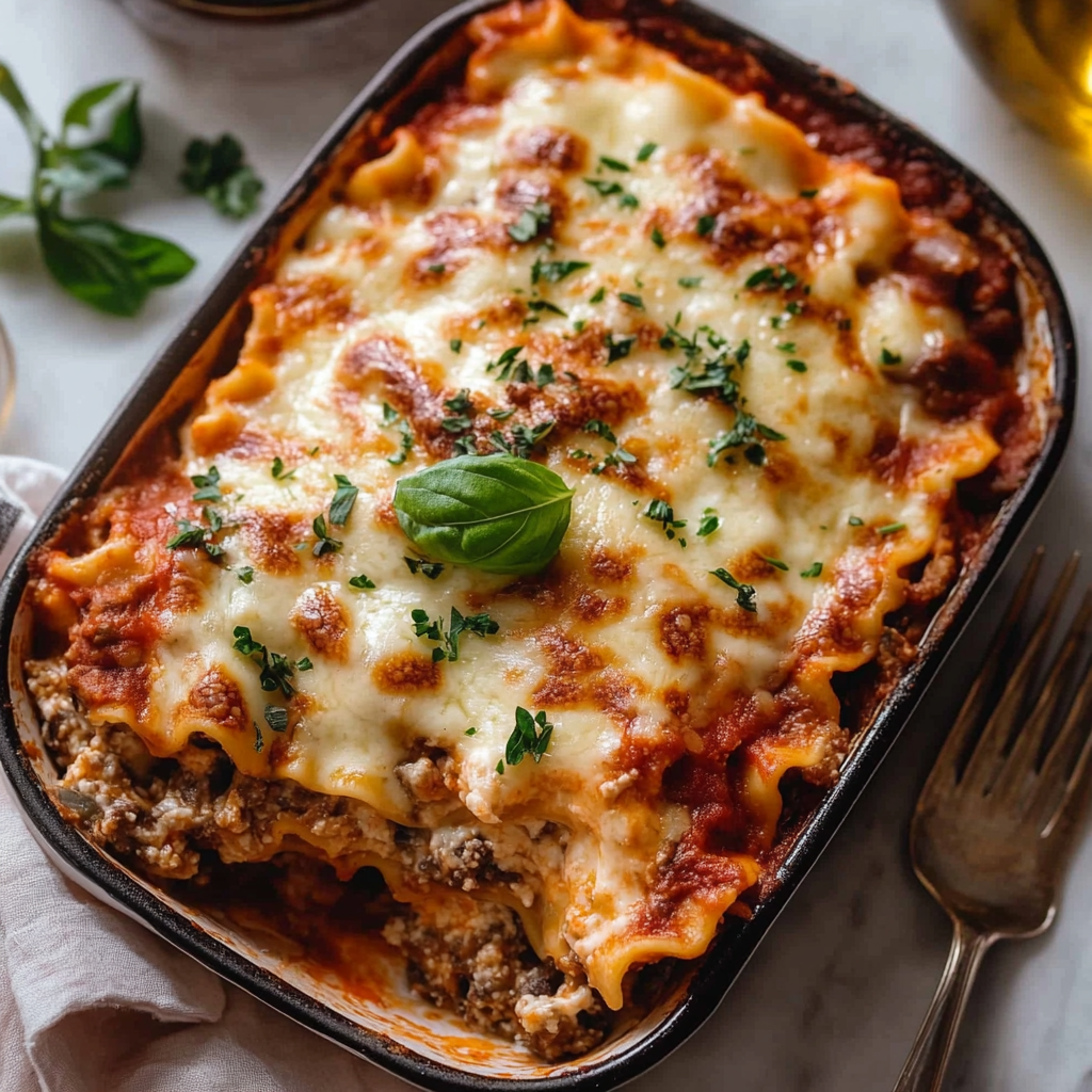 The Best Homemade Lasagna Recipe - EtastyRecipes - Easy Recipes