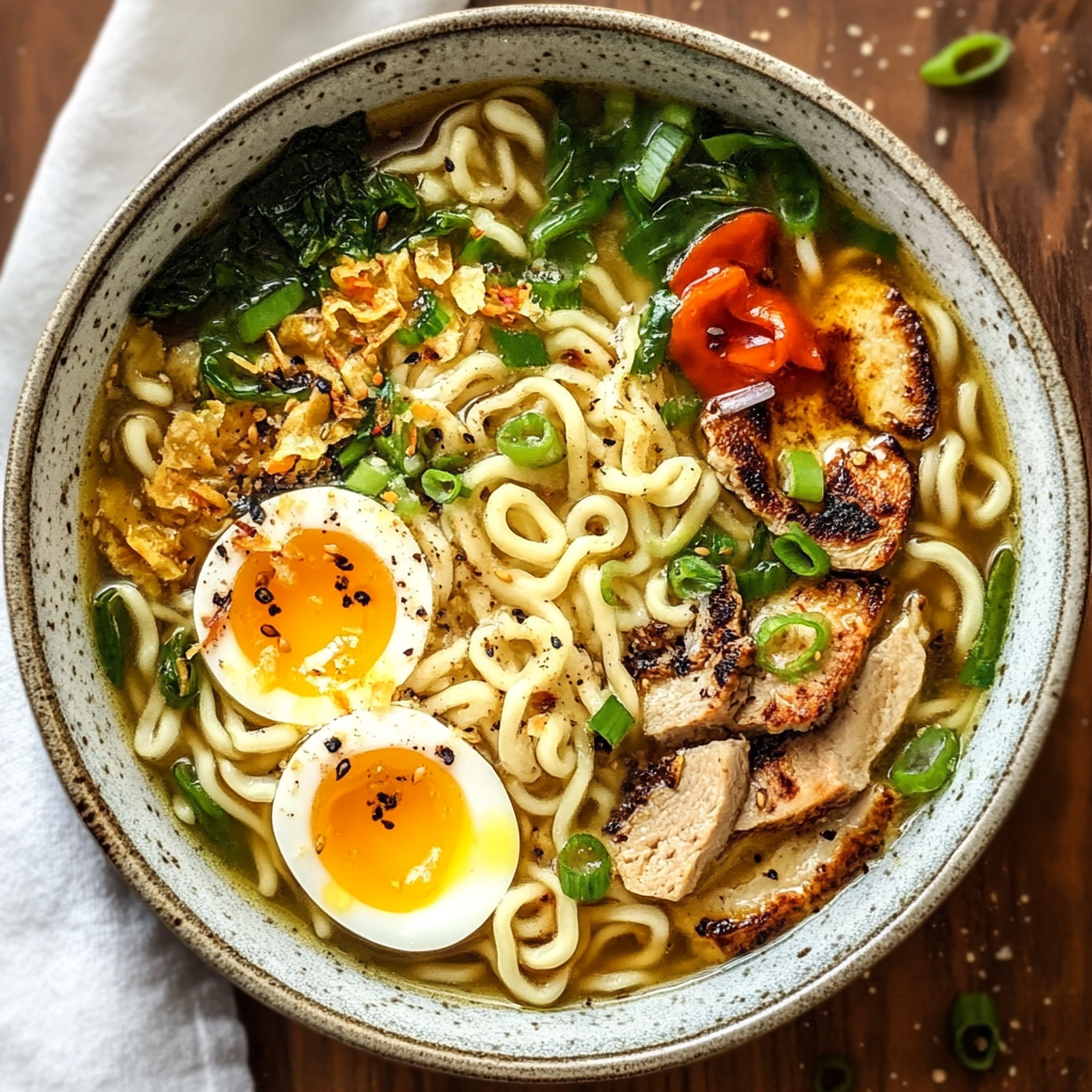 Homemade Ramen Recipe - EtastyRecipes - Easy Recipes